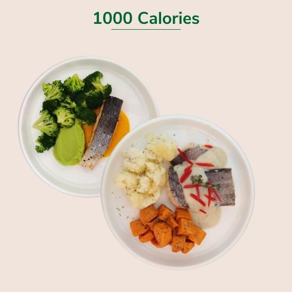 1000 kcal DYW Meal Plans (Lunch & Dinner) | Diet Your Way